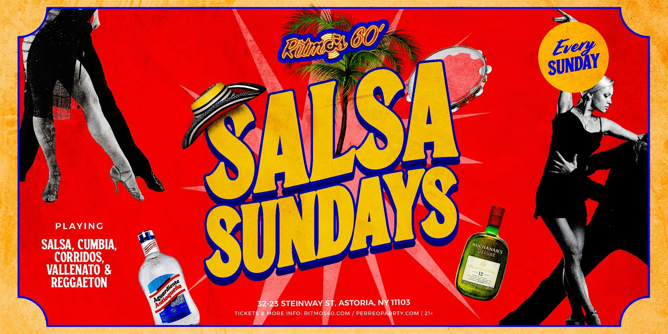 Tickets for Ritmos: Salsa Sundays Colombian Latin Dance Party NYC ...