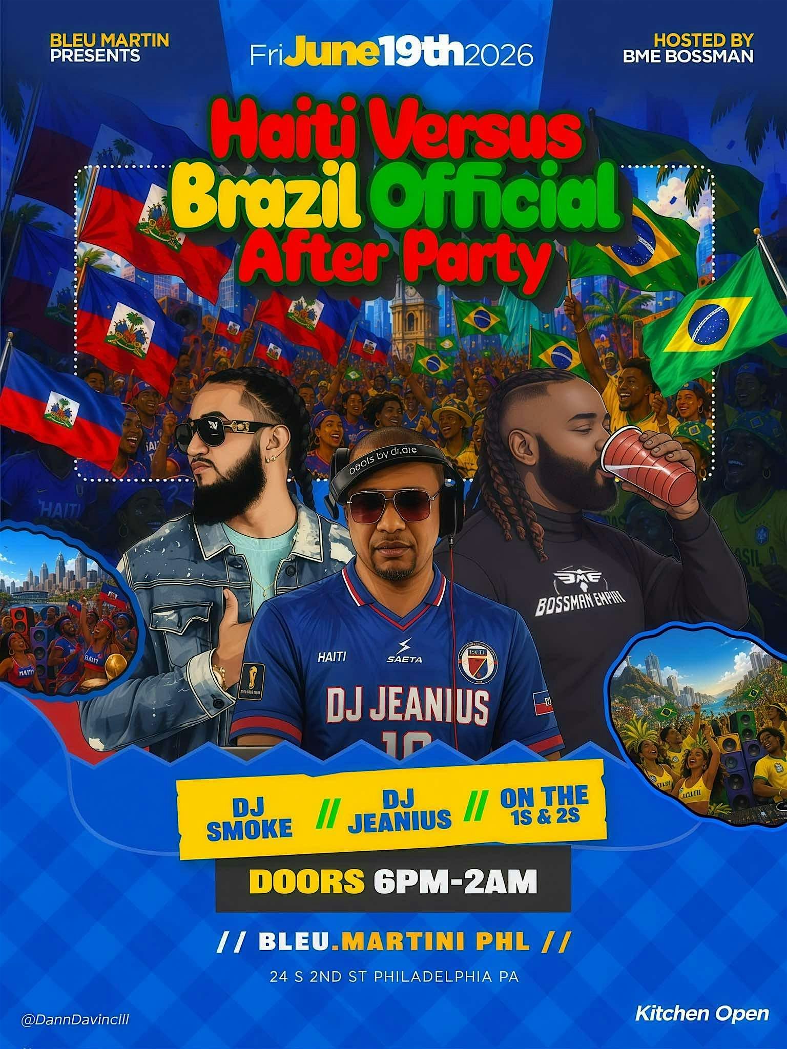 Tickets for Haiti vs Brazil WORLD CUP OFFICIAL AFTER PARTY ...